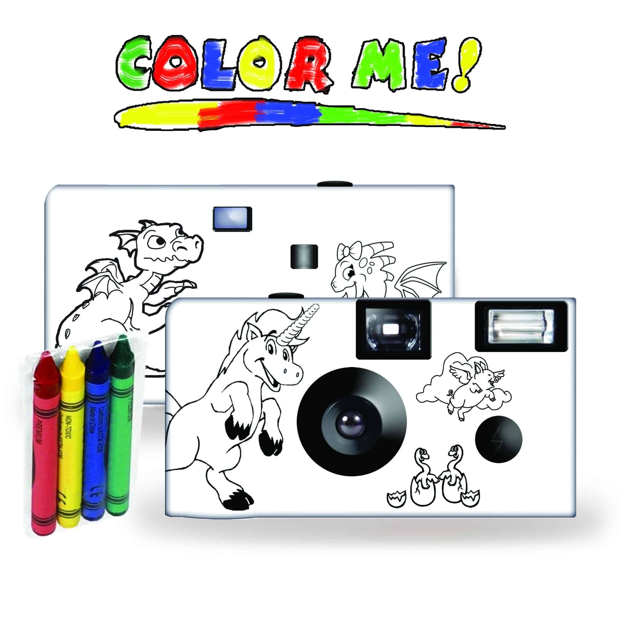 coloring book camera